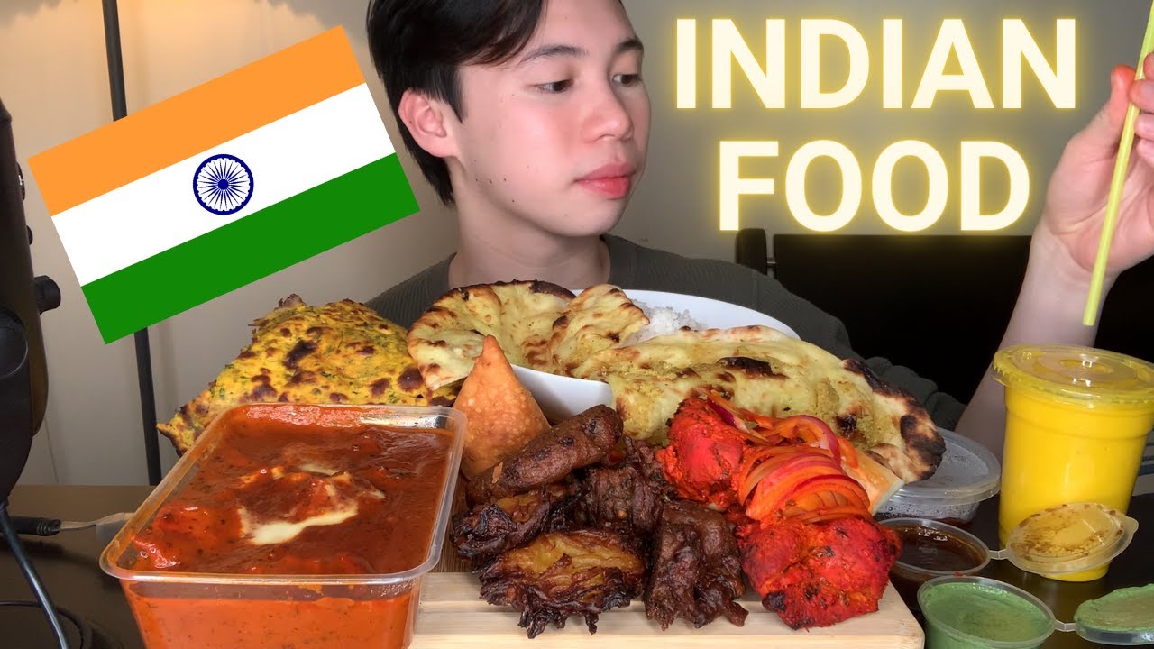 INDIAN FOOD FEAST MUKBANG | EATING SHOW #3 - YouTube