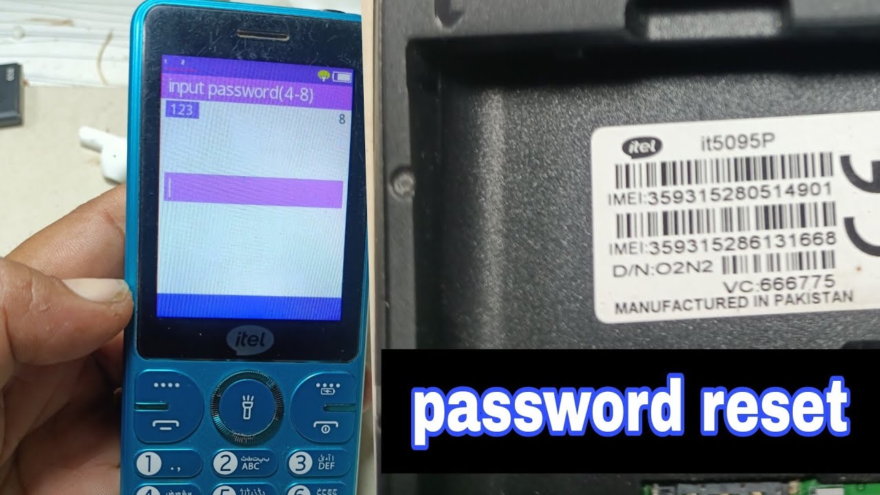 How To itel Mobile it5095p password unlock and reset cm2 - YouTube