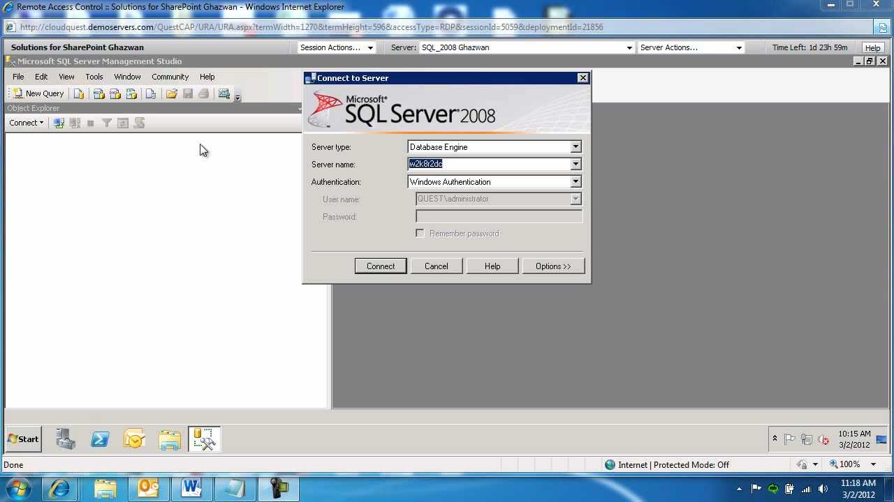 RBS SharePoint 2010 Server.wmv - YouTube