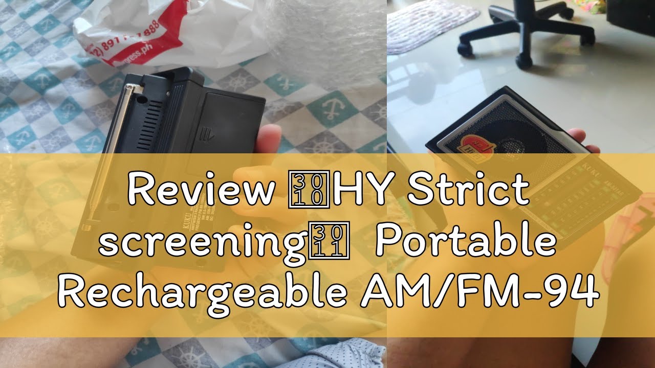 Review 【HY Strict screening】 Portable Rechargeable AM/FM-941 Radio ...