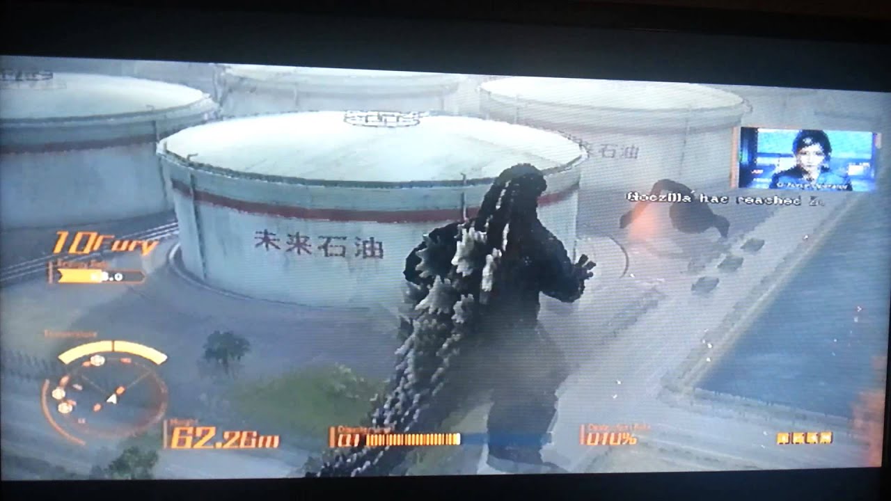 Godzilla the game 100 meters walkthrough. - YouTube