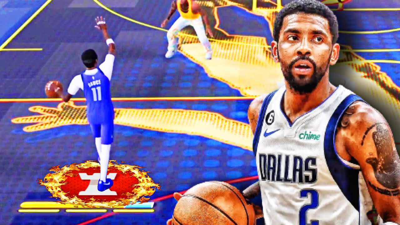 *NEW* KYRIE IRVING BUILD is GAME BREAKING in NBA 2K24 😱 BEST BUILD NBA ...