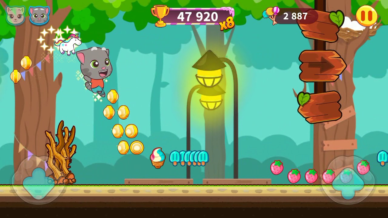 Tom Candy Run Shop Complete, Unlocking New Character Ginger-Exploring ...