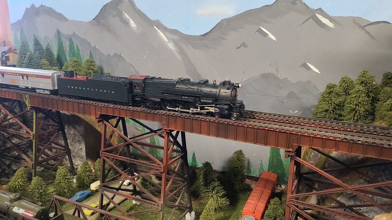 Fostoria ohio model railroad club operating session - YouTube