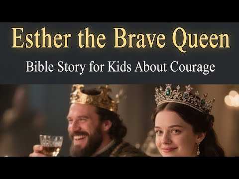 Esther the Brave Queen | Bible Story for Kids About Courage - YouTube