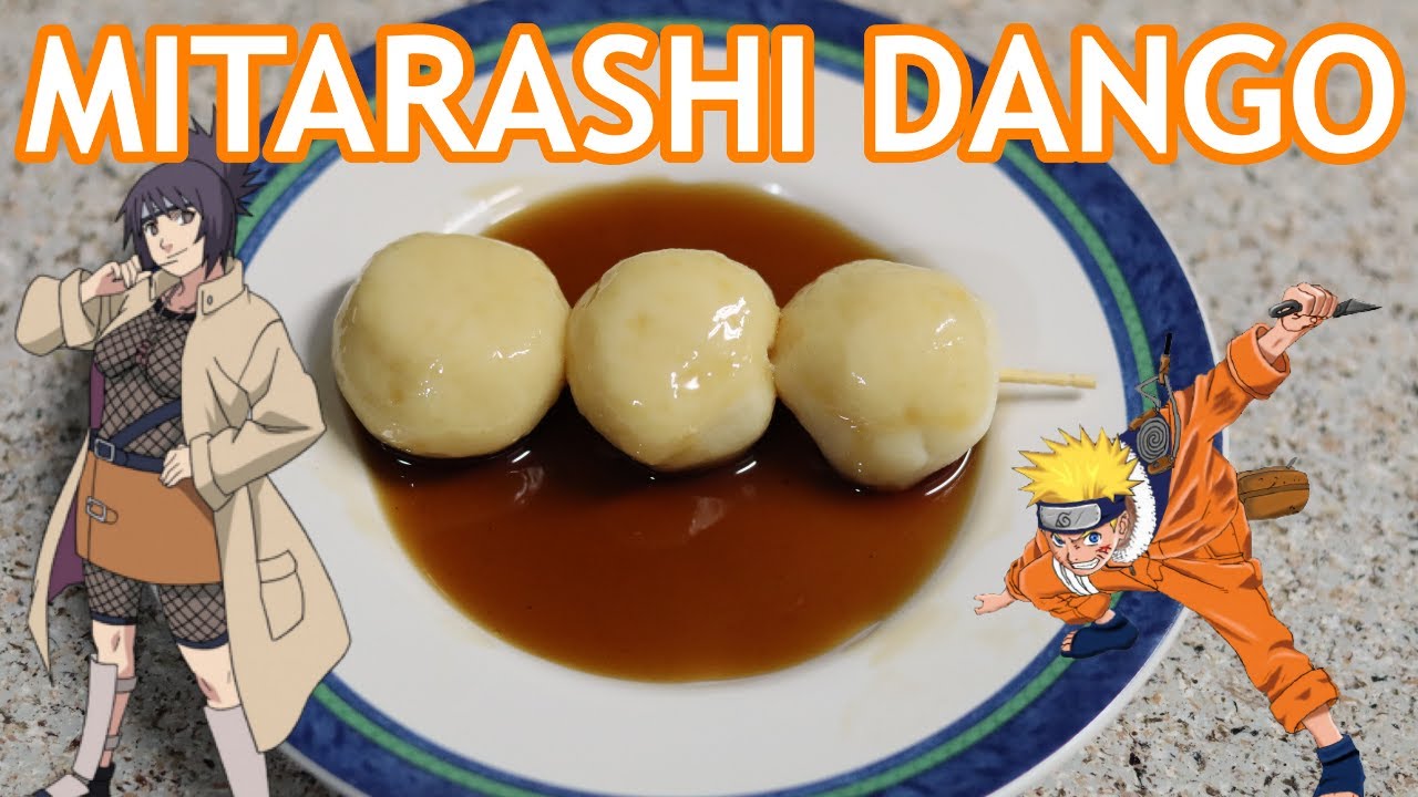 Mitirashi Dango from Naruto Recipe || HOW TO MAKE || Animade Kitchen - YouTube
