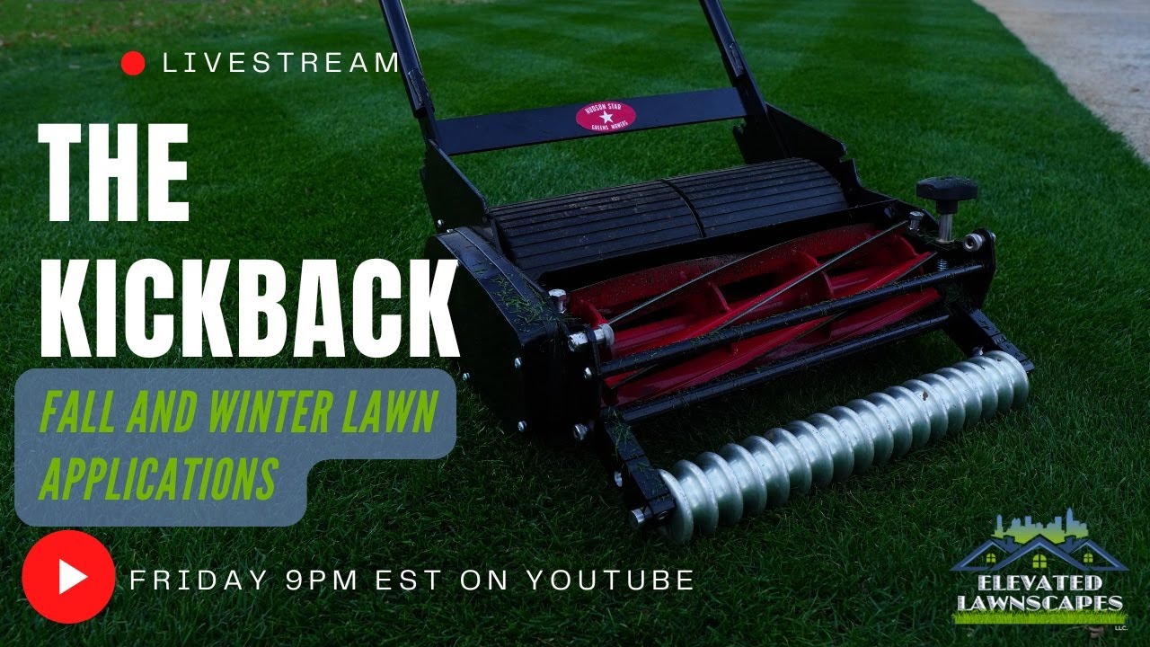 Fall and Winter Lawn Applications To Improve Your Spring Lawn - YouTube