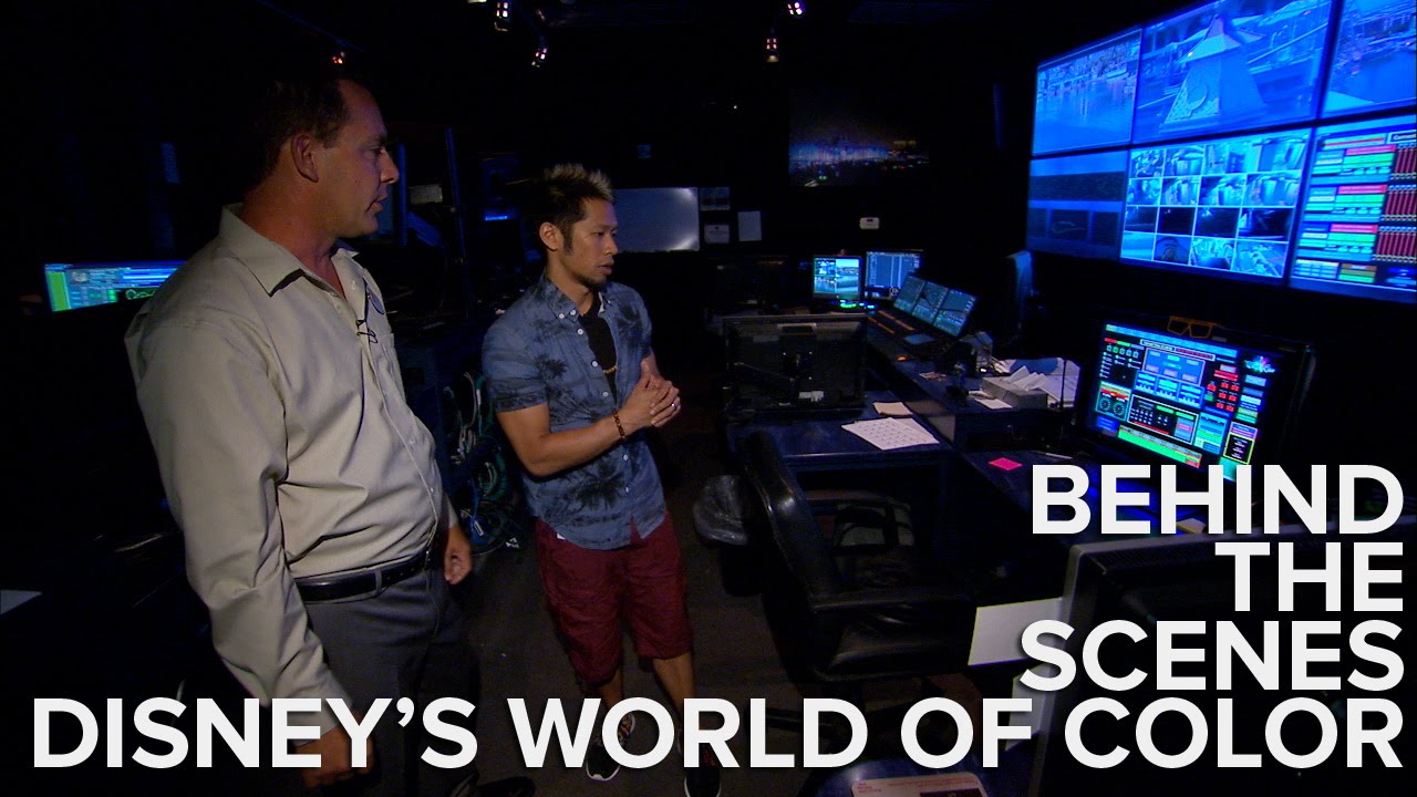 Backstage at Disney: Inside the secret control room for World of Color ...