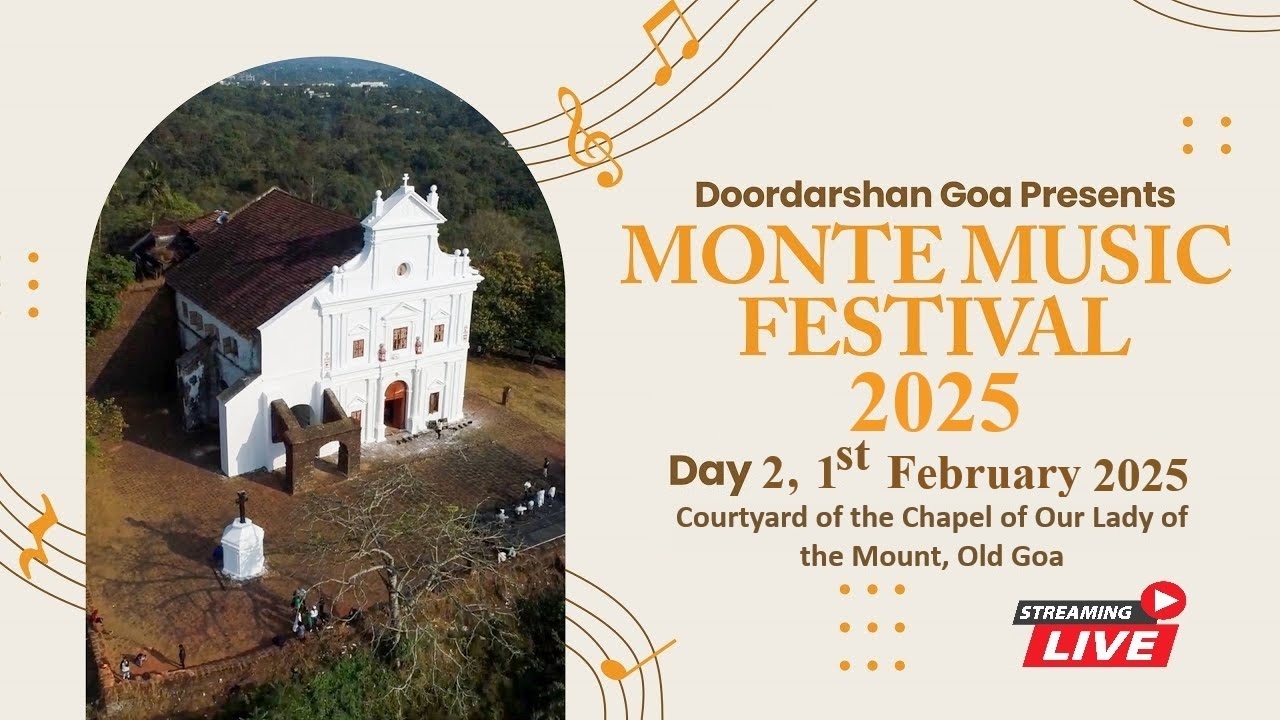 Day-2, Live Telecast of the Monte Music Festival I DD Goa - YouTube