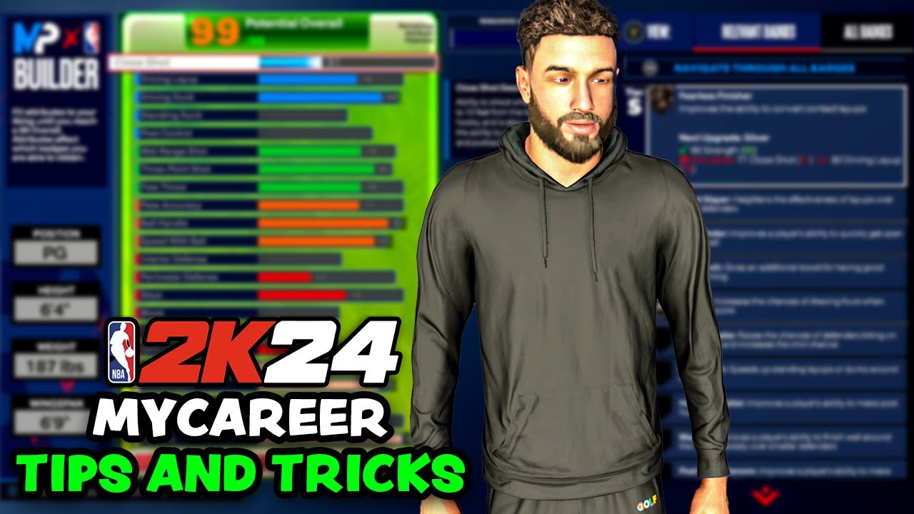 TOP My Career Tips & Tricks In NBA 2K24! Tips For Beginners ...