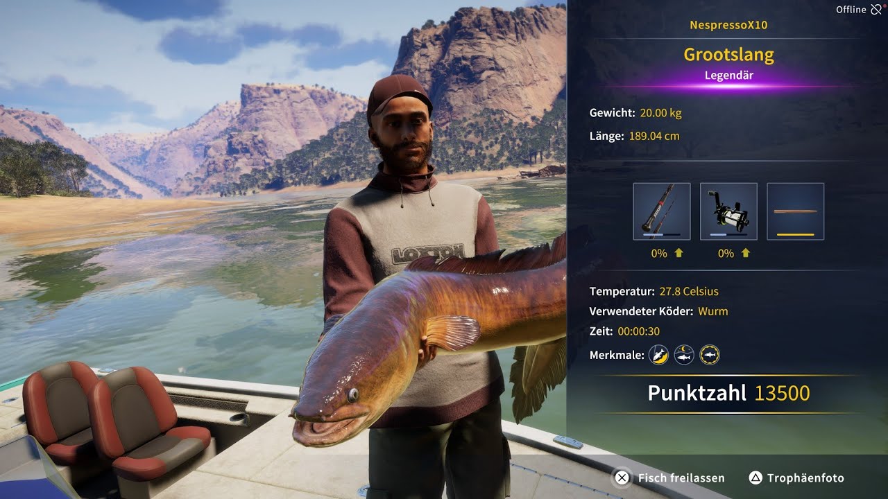 Call of the Wild: The Angler - Grootslang | Legendary Fish For This ...