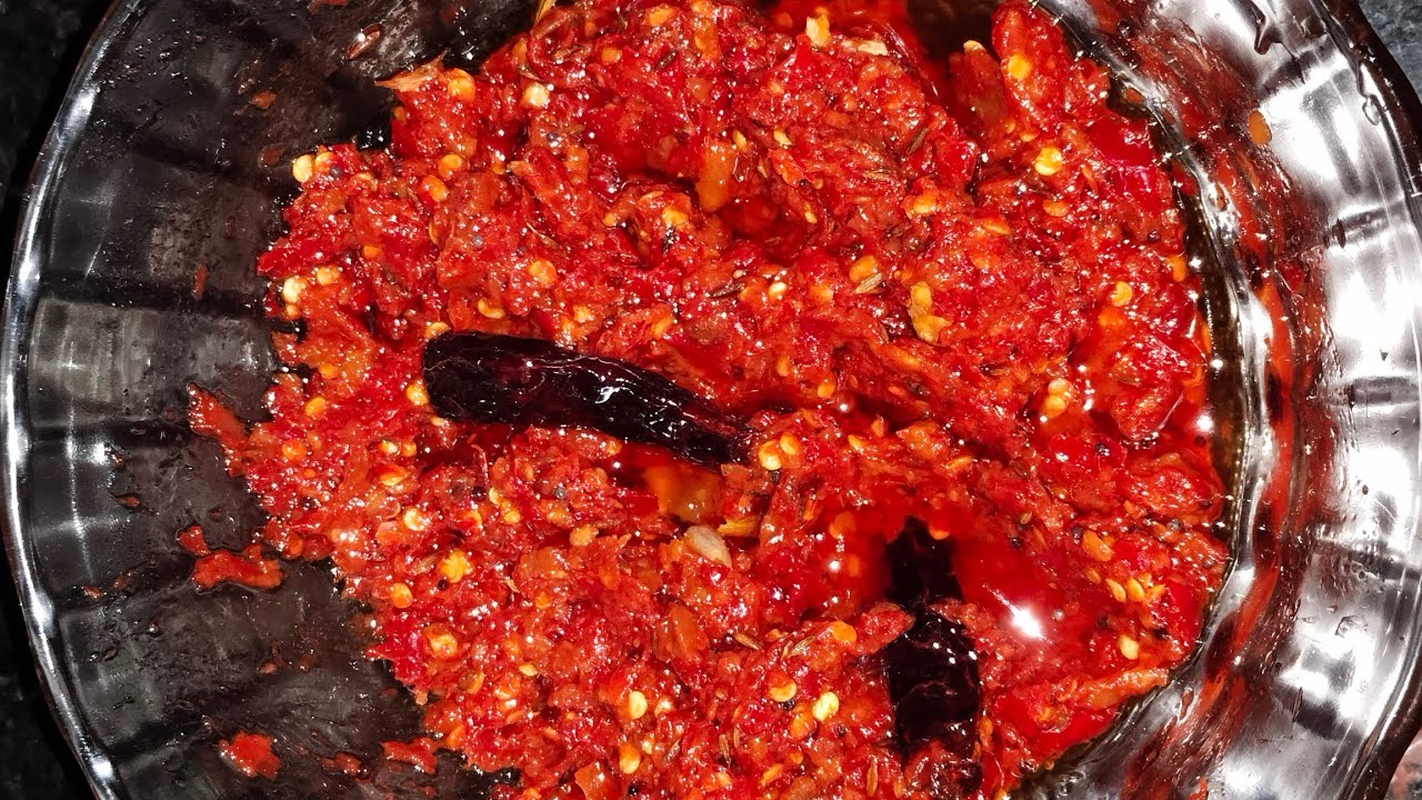 పండు మిరపకాయ నిల్వ పచ్చడి తయారీ.||.పక్కా కొలతలతో‌|సంవత్సరాల కొద్ది ...