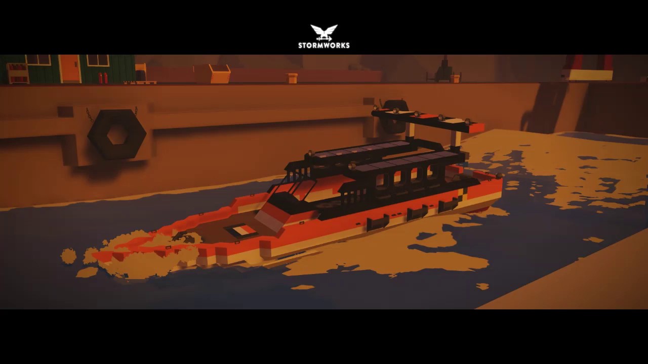 free to use stormworks speedboat hull. build and rescue. - YouTube
