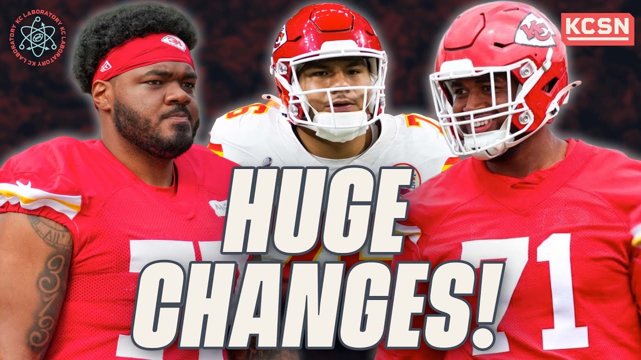 How the Chiefs Offensive Line has CHANGED in 2025 - YouTube