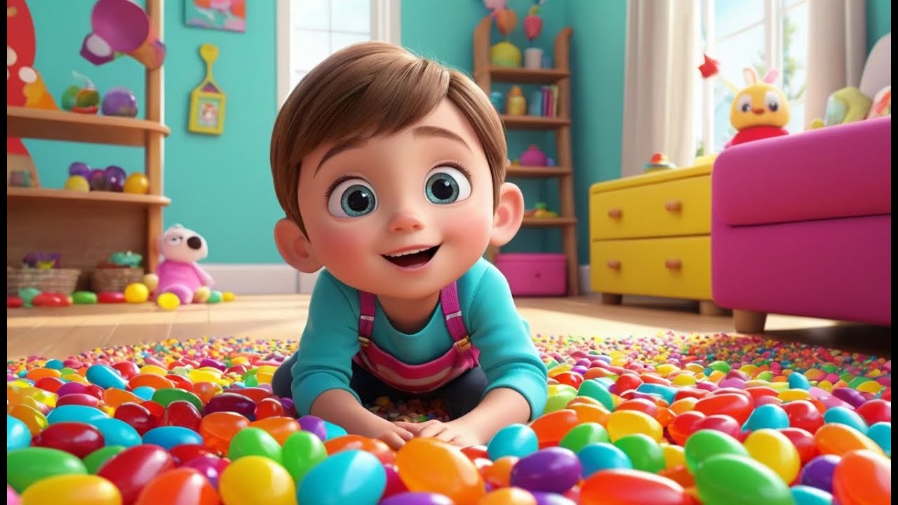 Where Oh Where Did the Jelly Beans Go? | Colorful Counting Song for ...