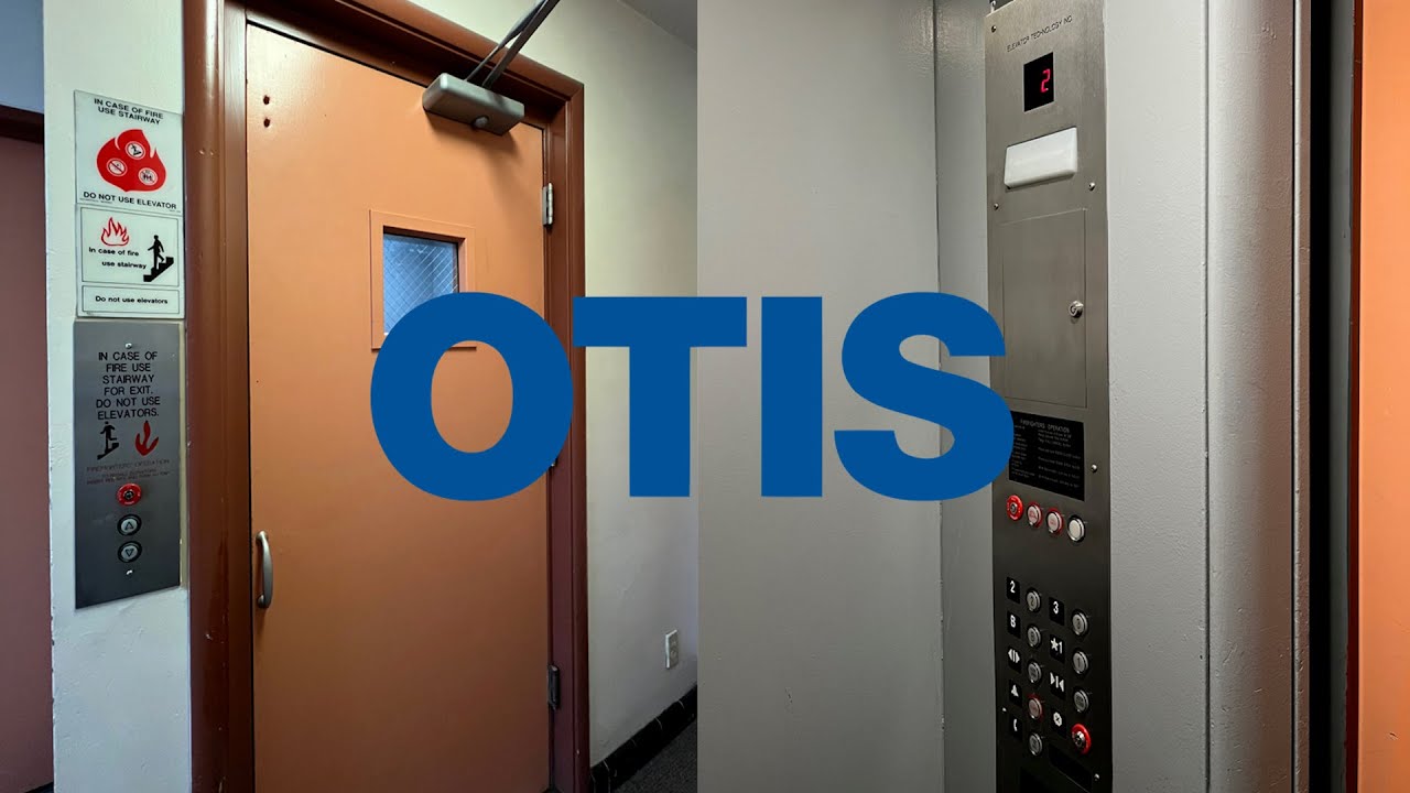 2 OTIS Black Button Traction Swing Door Elevators - 1522-1622 N St ...