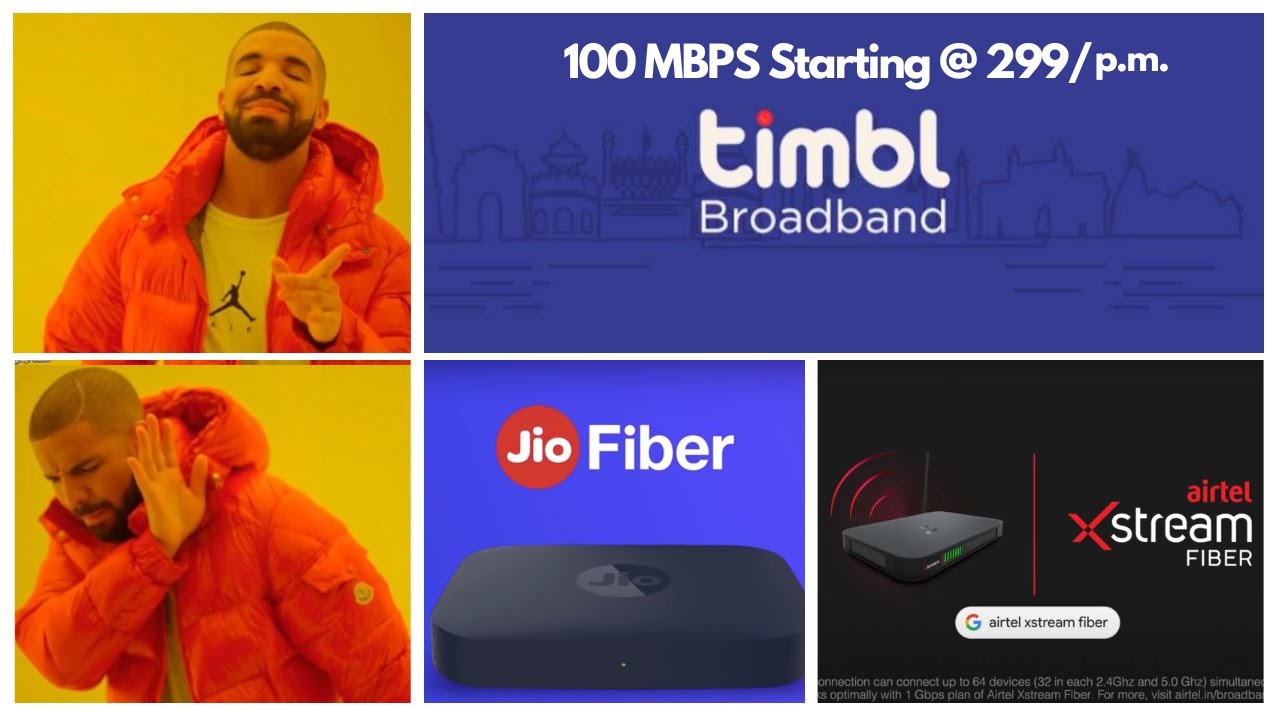 Timbl Broadband Review | 100 Mbps @ 299 p.m. | Plan Comparison & My ...