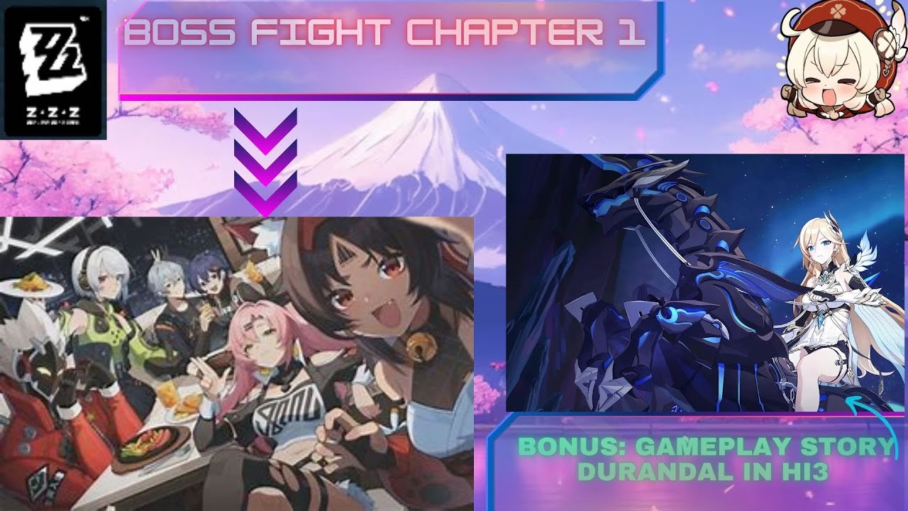 Boss FIGHT CHAPTER 1 IN ZZZ / SHOWCASE STORY DURANDAL/ ZENLESS ZONE ...