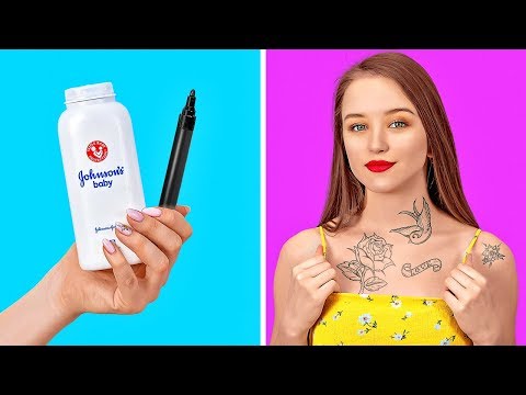 GÜNÜ KURTARACAK KOLAY KENDİN YAP PROJELERİ || 123 GO!’dan Zekice Giyim Ve Moda Hileleri