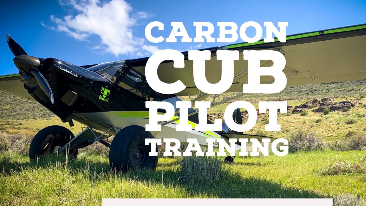 Carbon Cub Pilot Training Friday Morning - YouTube