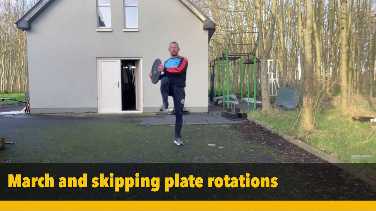 March - Skip - Run Plate Rotations - YouTube