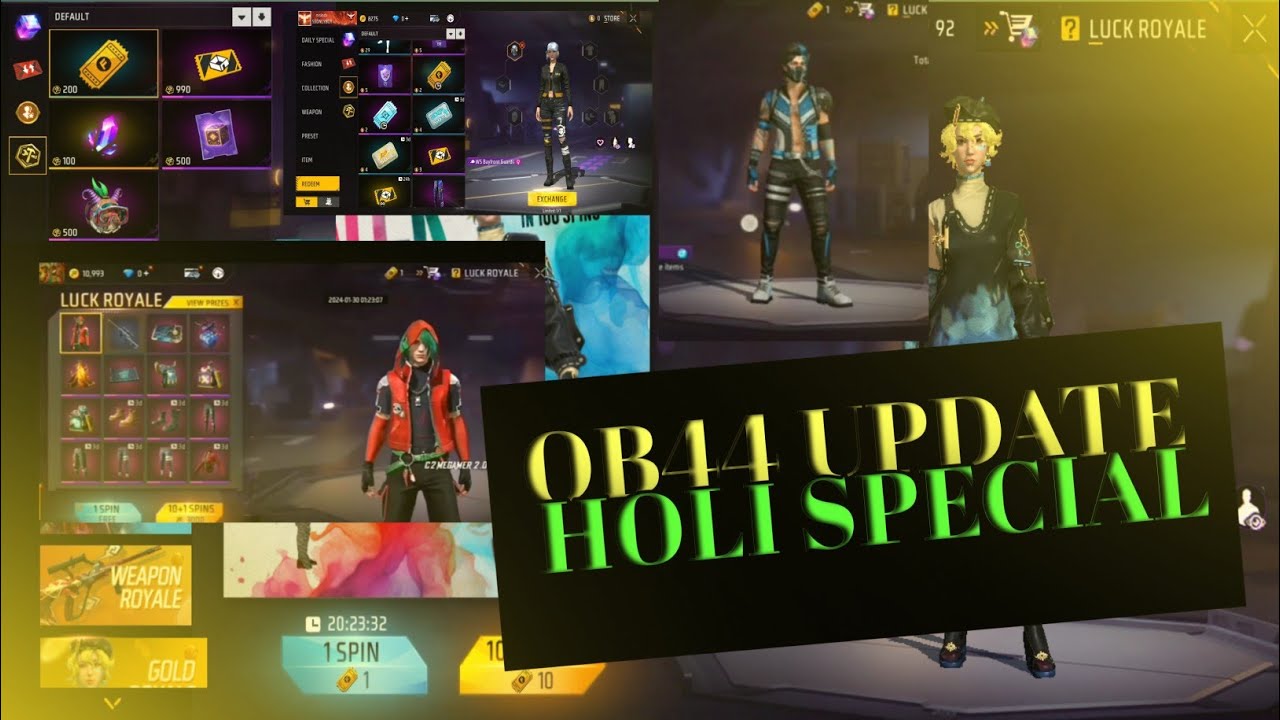 Next Gold Royale Free Fire🥳🤯 | New Gold Royale Free Fire | Ob43 Update ...