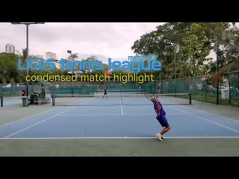 LIGAS tennis league: highlight vs Aznan [251023]