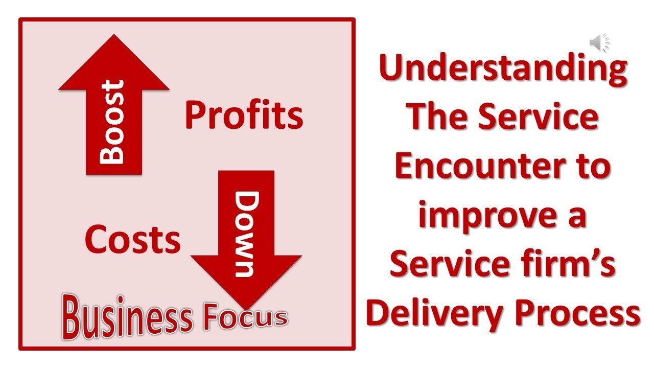 Understanding The Service Encounter to improve a Service firm’s ...