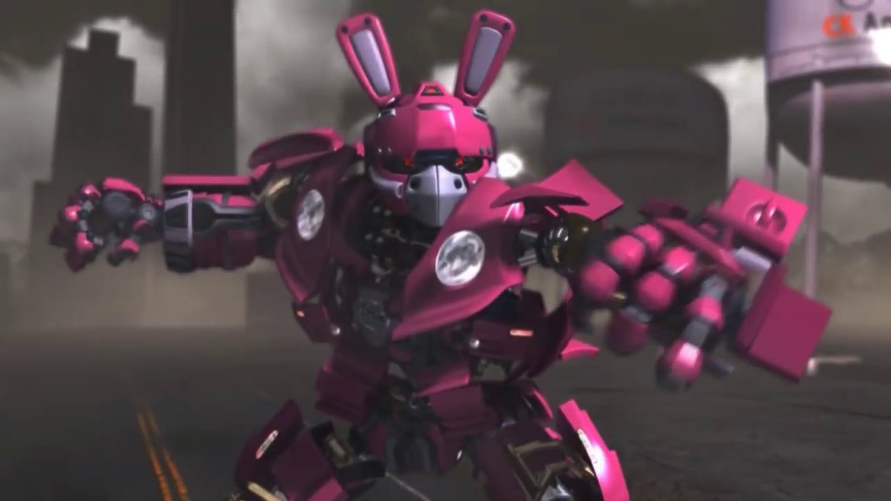 Transformer. Fan 3D animation Bunny enjoying dinner. - YouTube