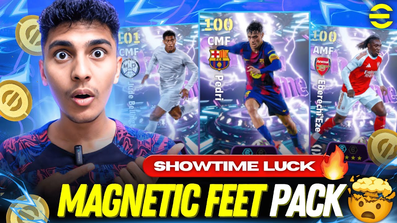 NEW MAGNETIC FEET PACK IN EFOOTBALL 😱 | PEDRI, BELLIGOL & EZE😭 | KONAMI ...