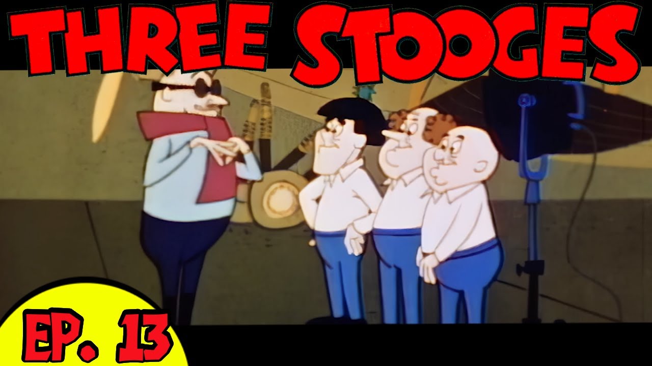 The THREE STOOGES Cartoon - Ep 13 "Movie Scars" - YouTube