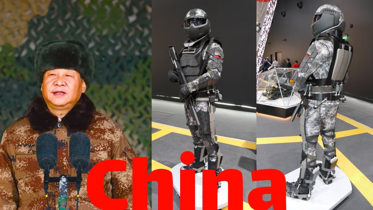 A Military Exoskeleton From Russia For $ 1,000 Shocked Xi Jinping With ...