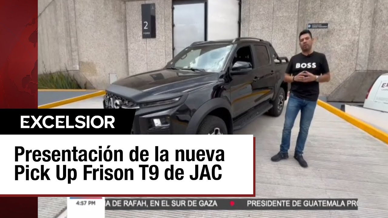 La Pick-Up Frison T9 de JAC: competencia del mercado - YouTube