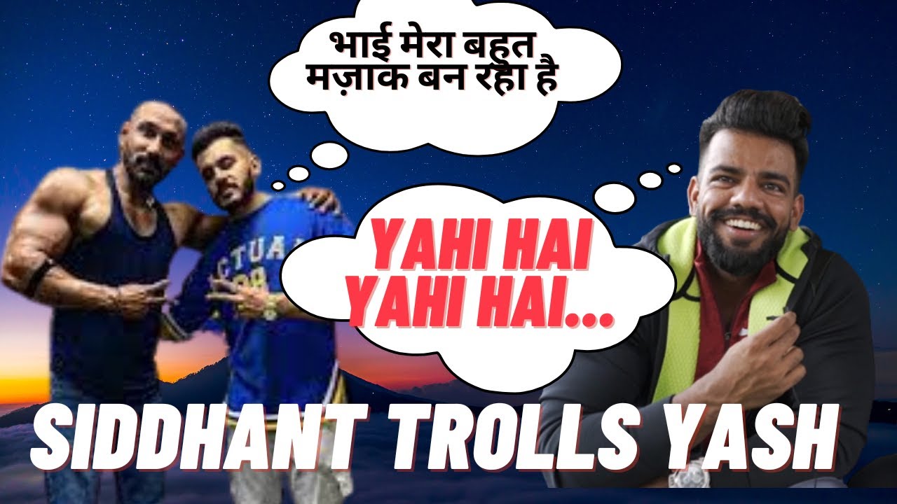 Siddhant Jaiswal trolls Tarun Gill and Yash | Tarun Gill Controversy # ...