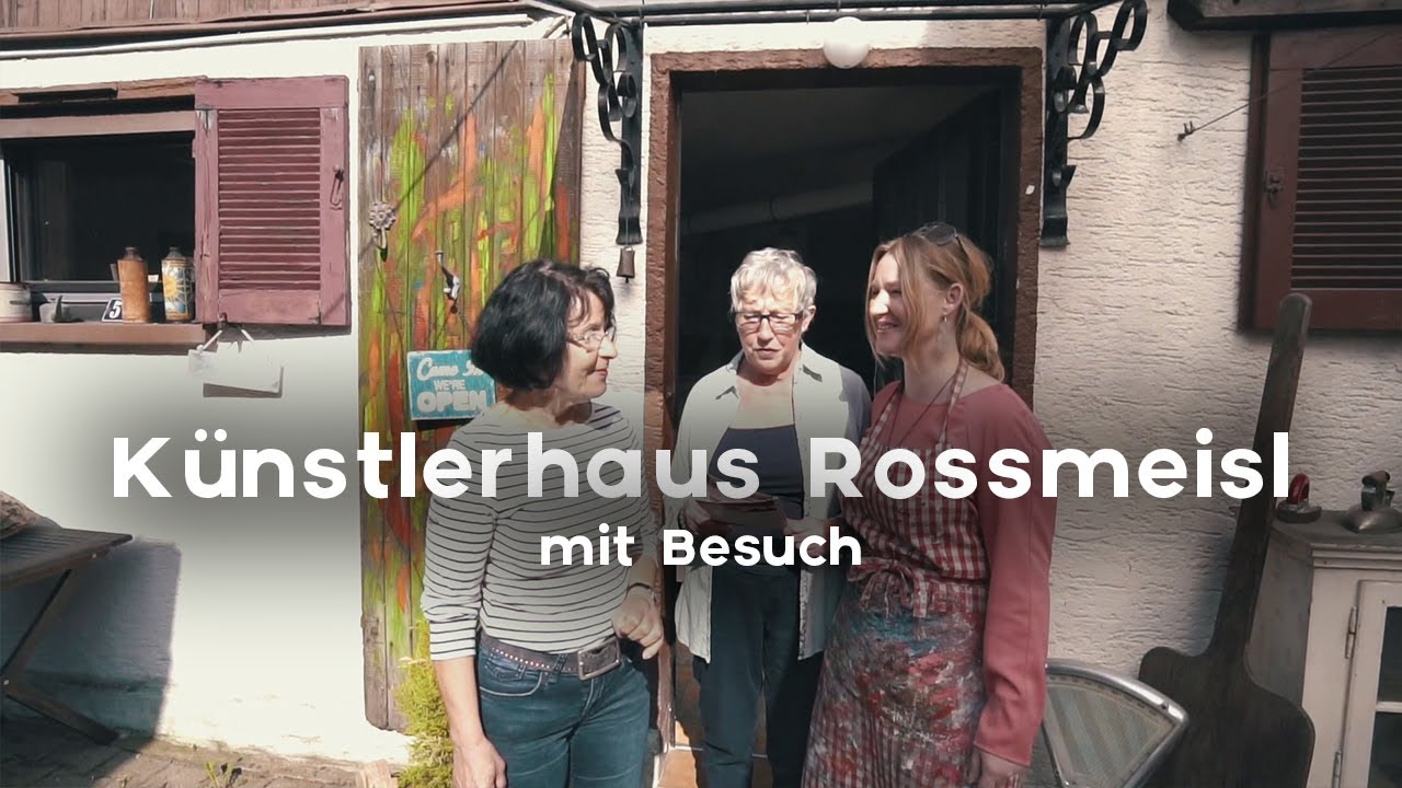 Besuch im Künstlerhaus Rossmeisl - YouTube