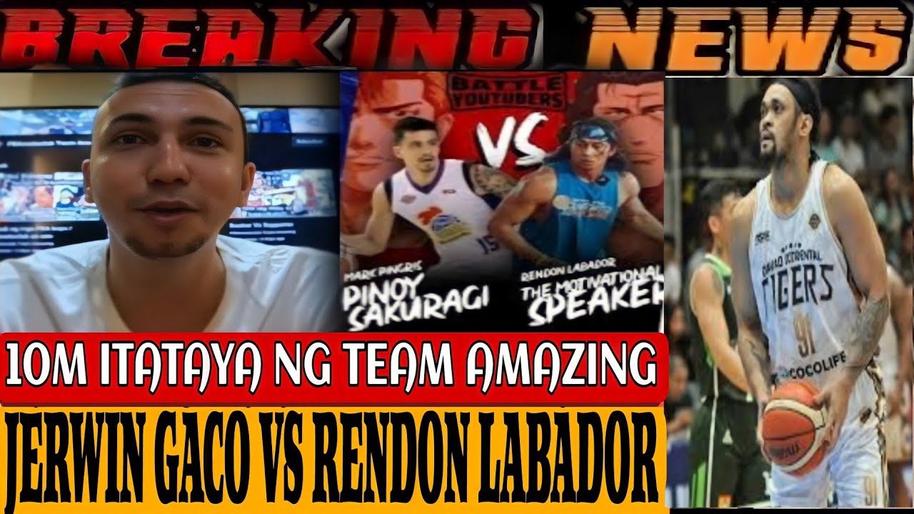 10M ITATAYA ng @PBAmotoClubTeamAmazing sa manok nilang si Jerwin Gaco @Gaconatics vs ...