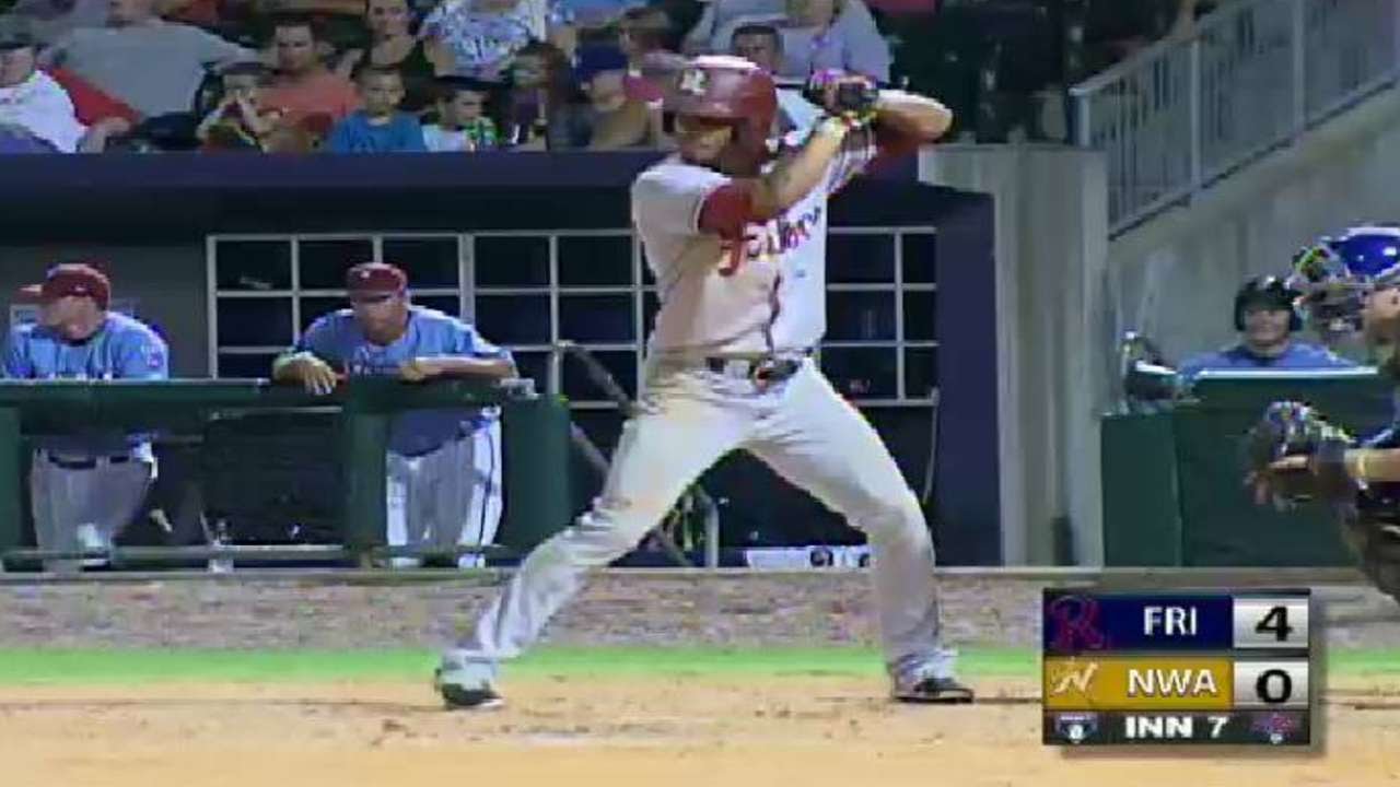Frisco's Williams homers for fourth hit - YouTube