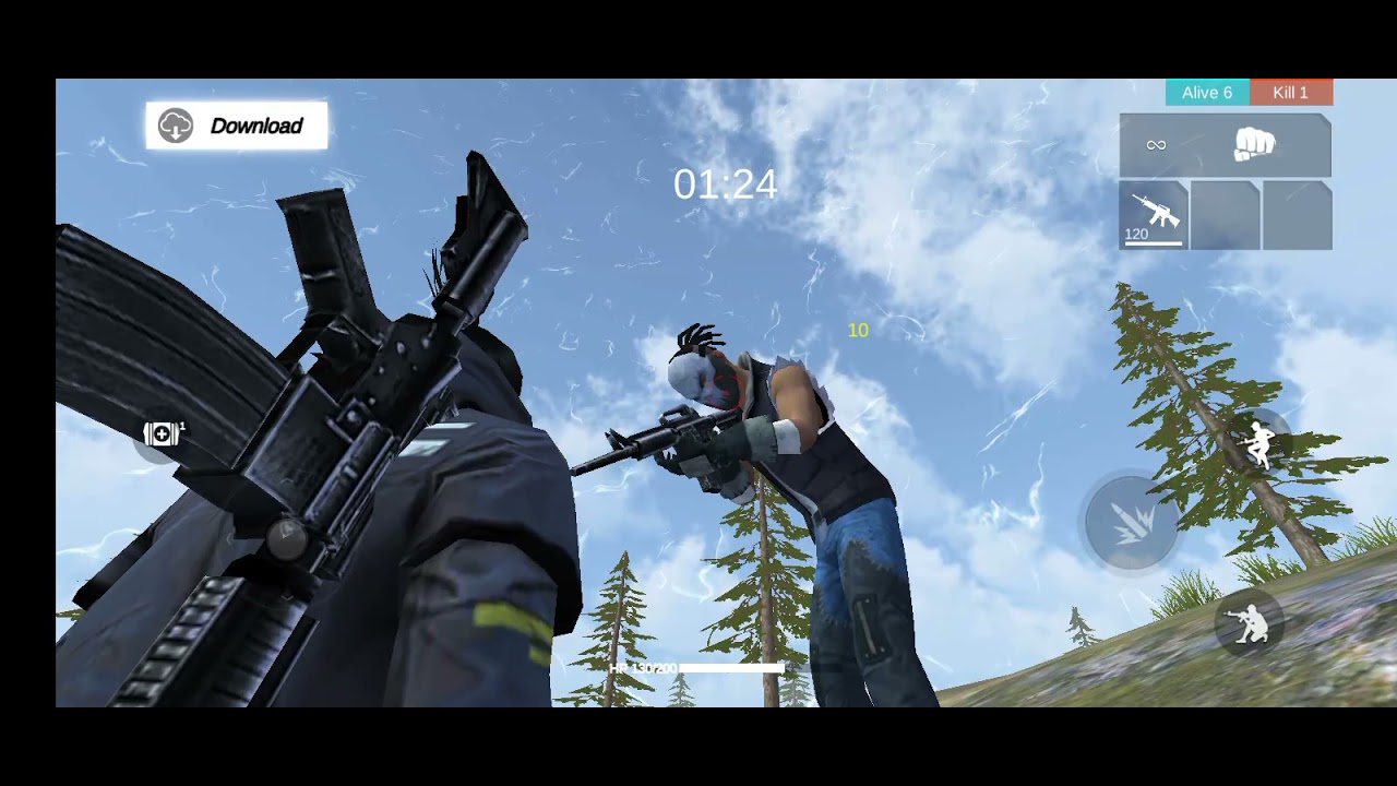 free fire try now gameplay in new mobile phone/please subscribe the ...