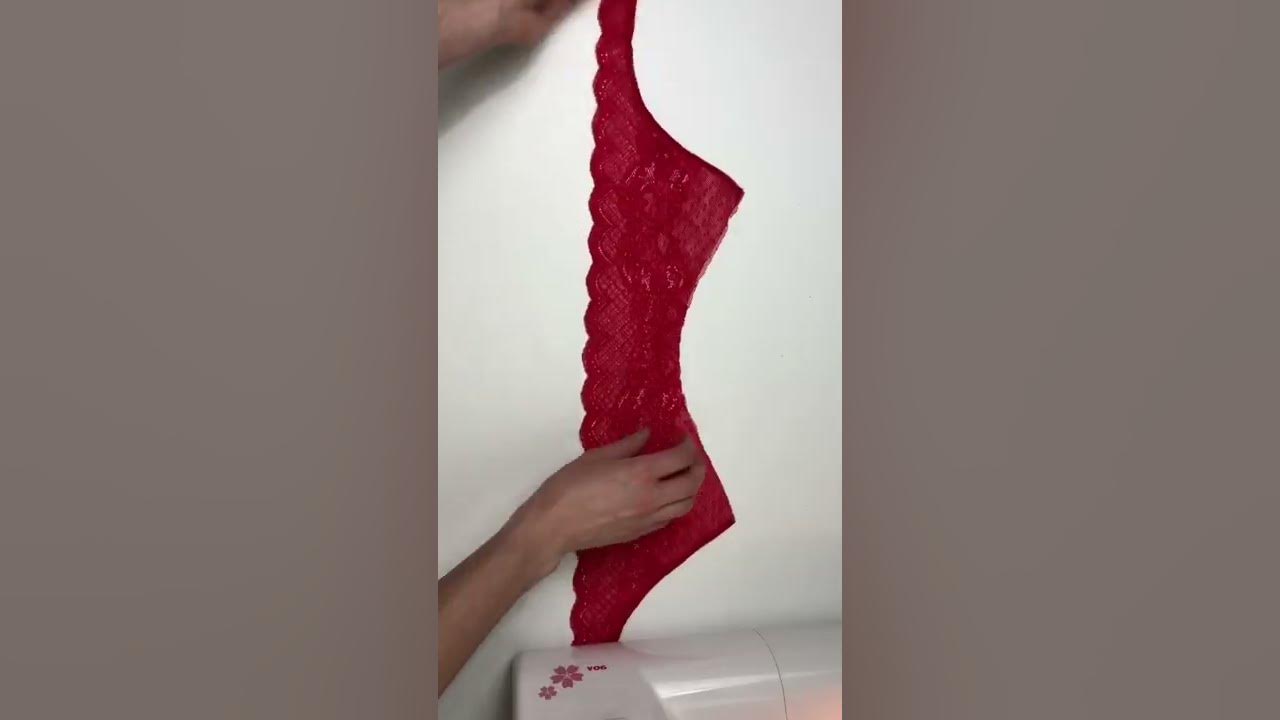 Как сшить женские трусы Бразилиано из кружева Shorts выкройка