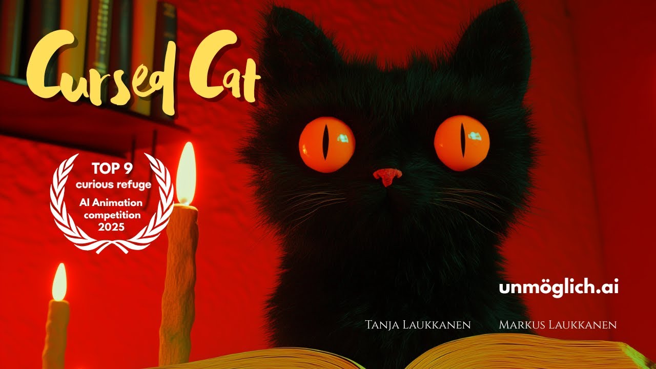 Cursed Cat | TOP9 in Curious Refuge AI-Animation Competition - YouTube