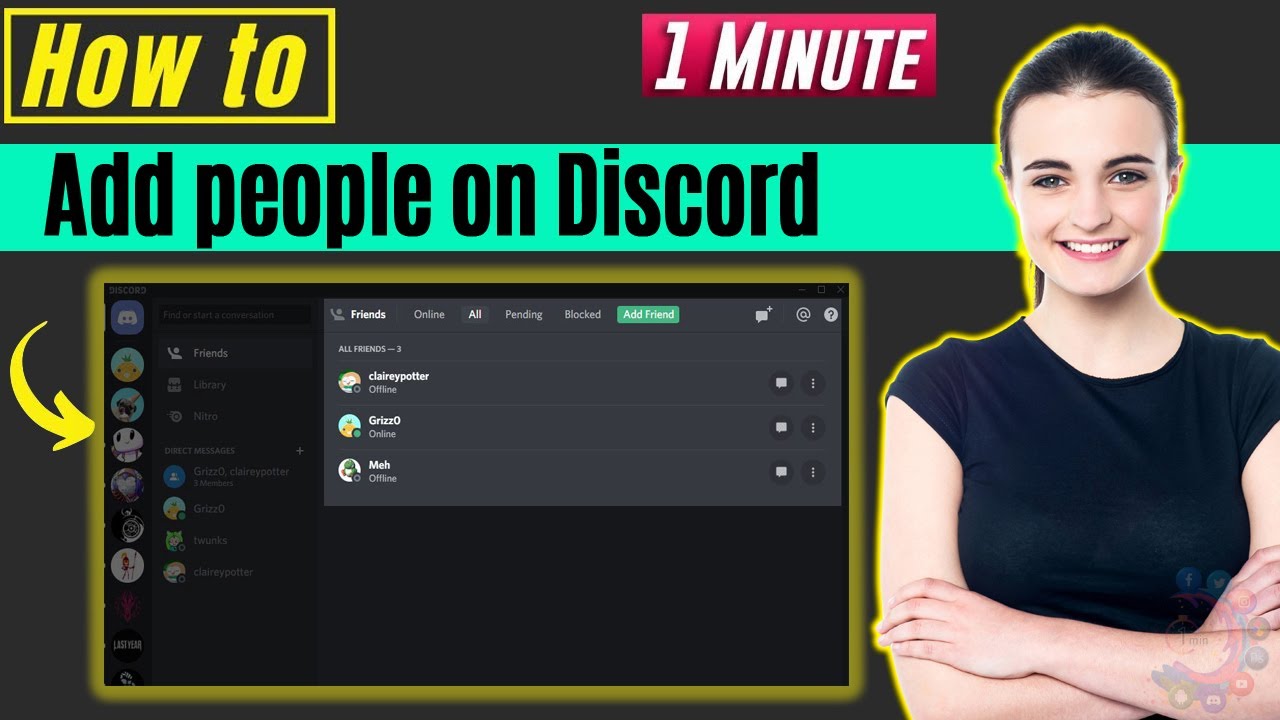 How to add people on discord 2026 - YouTube