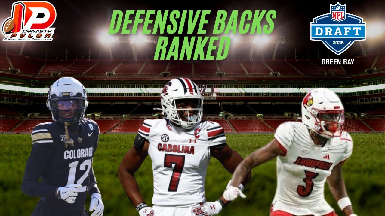 Ranking the Top DBs in the 2025 NFL Draft - YouTube
