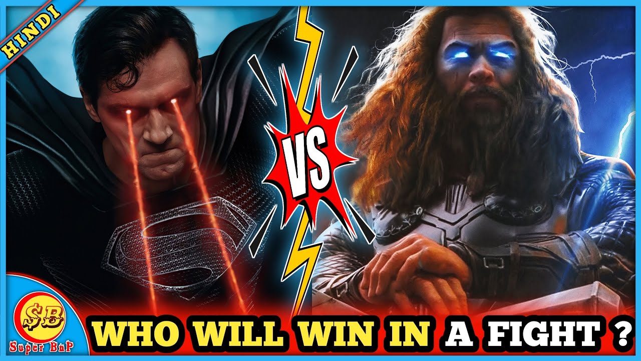 Rune king Thor Vs Superman Who Will Win || Superman Vs Rune king Thor ...