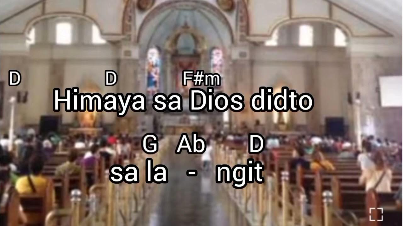 Himaya Sa Dios, no. 3 with lyrics and chords (Glory To God )|piano tone #3mins - YouTube