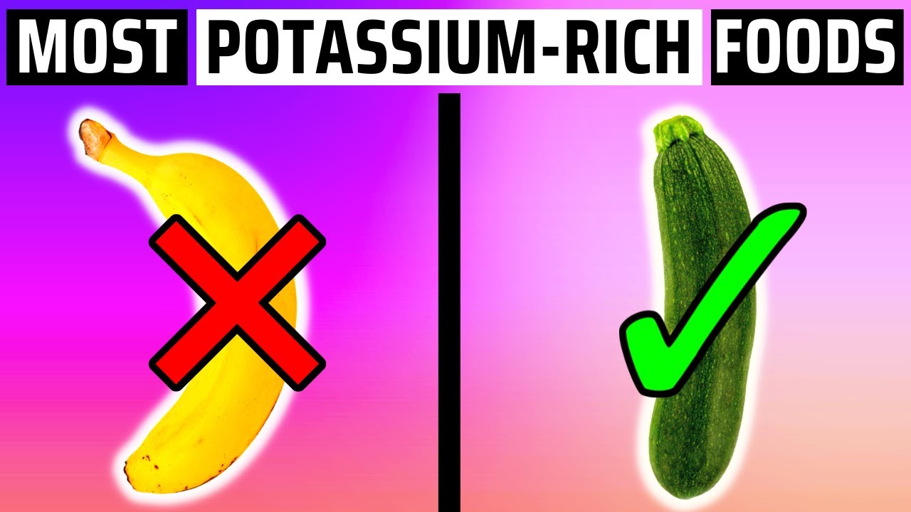 Top 6 Potassium-Rich Foods You Should Eat - YouTube