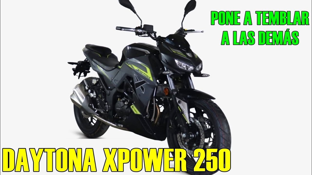 HABLEMOS DE LA DAYTONA XPOWER 250 || REVIEW + FICHA TÉCNICA + VELOCIDAD ...