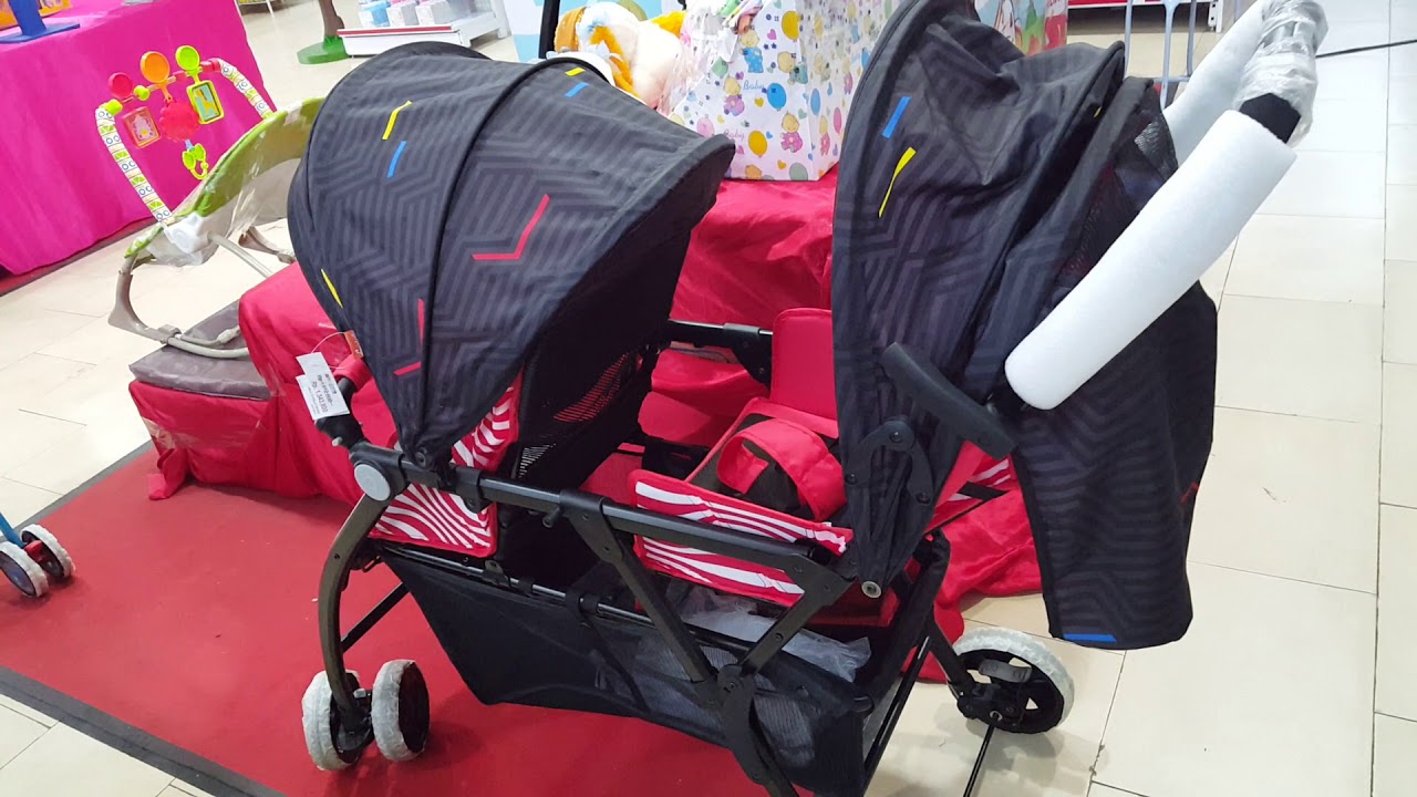 STROLLER UNTUK BAYI KEMBAR ( BY L'ABEILLE ) - YouTube