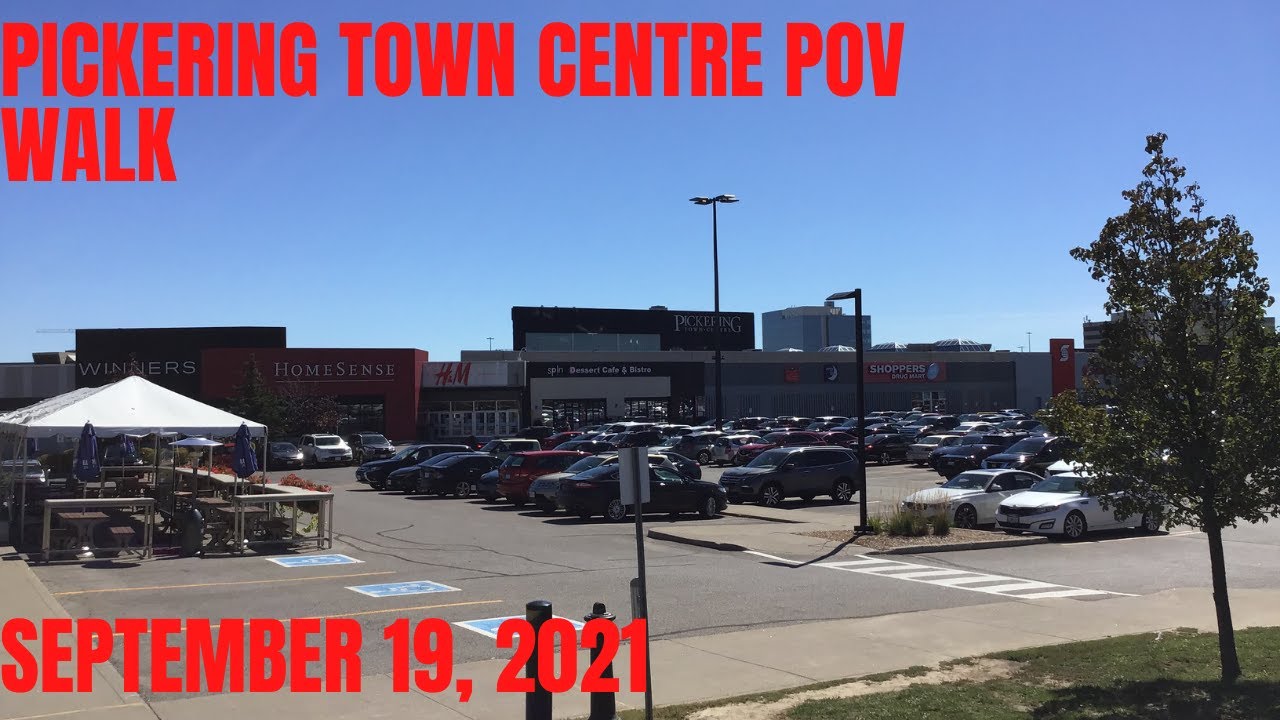 Pickering Town Centre POV Walk - September 19, 2021 - YouTube