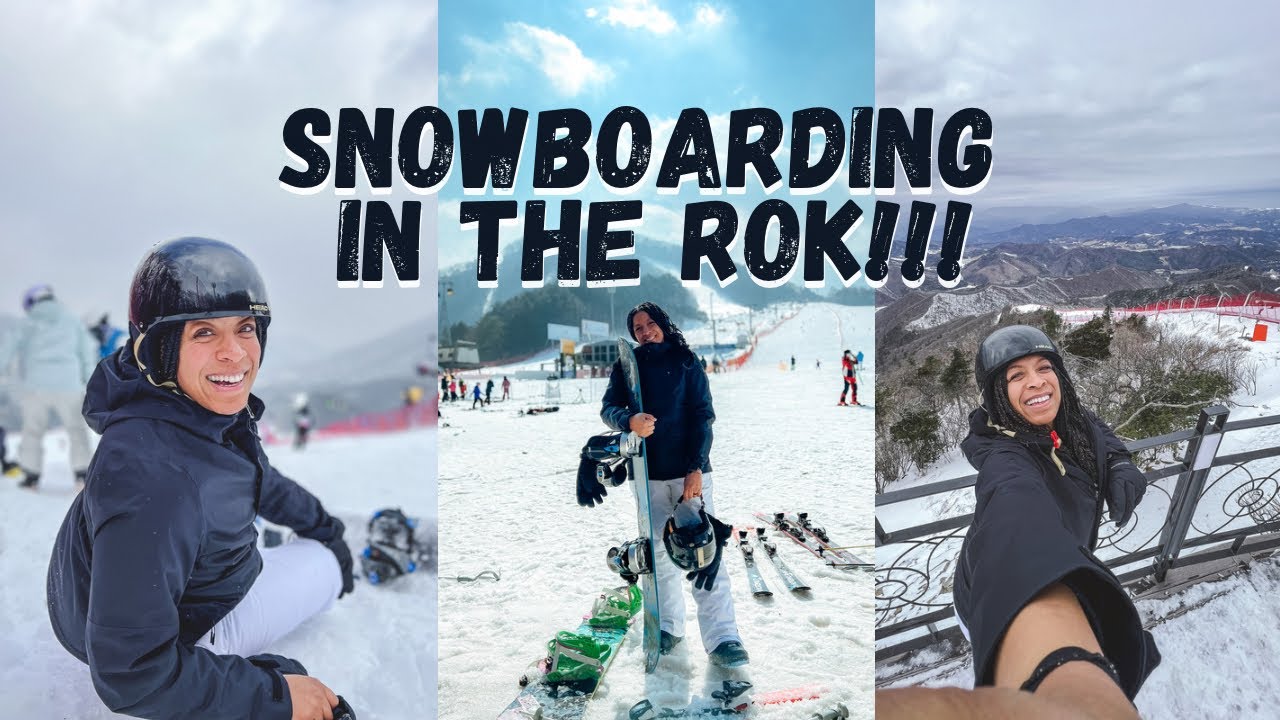 Korea's LARGEST ski and snowboarding resort | Yongpyong Ski Resort ...