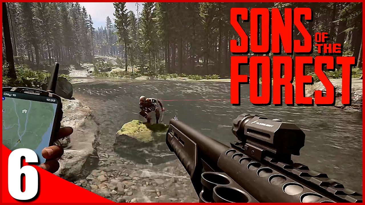 DIVERSION CON ESCOPETAS - SONS OF THE FOREST #6 | Gameplay Español ...